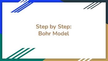 How To Draw A Bohr Model Step By Step Instructions By ESL With Ellen