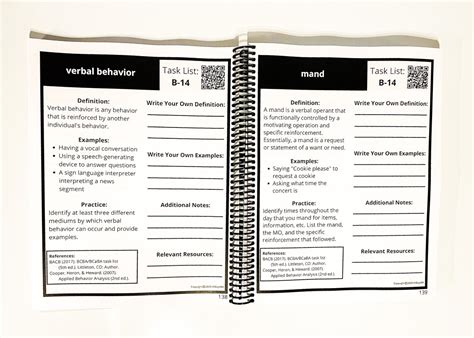 BCBA Exam Prep Th Edition Task List Study Guide Book For Applied Behavior Analysis ABA Test By