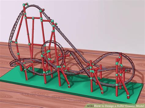 how to design a roller coaster model with pictures wikihow