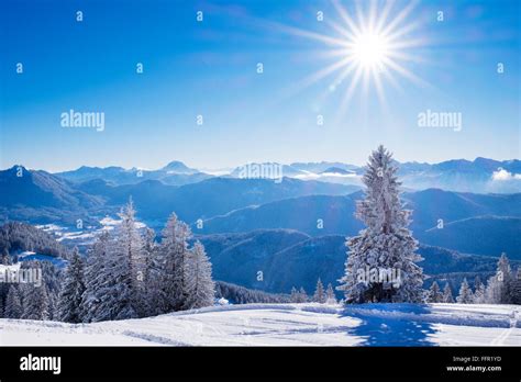 Ski Resort Brauneck Lenggries Isarwinkel Bavarian Prealps Upper