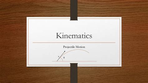 Projectile Motion PowerPoint Slides LearnPick India