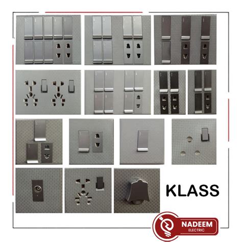 Klass Half Long Series Electric China Fitting Sheet China Switch Board
