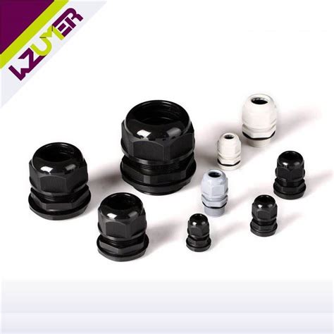 China Pa66 Plastic Long Thread Cable Gland Strain Relief Manufacturers