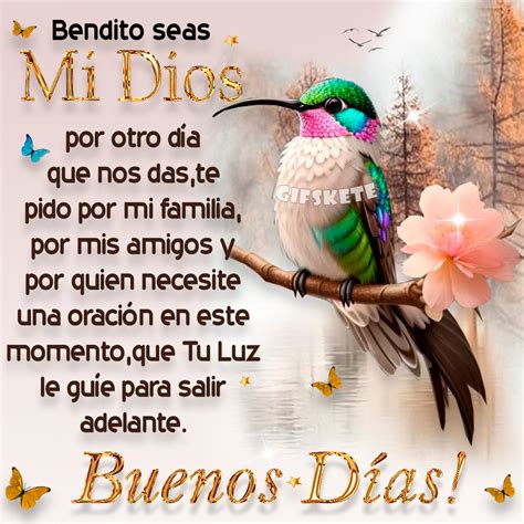 Un Buen Día Y La Bendición De Dios Hoy Skete El Original