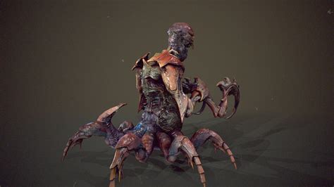 Crab Mutant Model Turbosquid 2226939