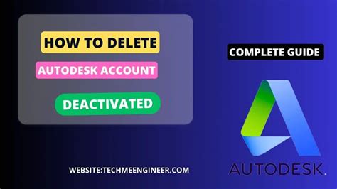 How To Delete Your Autodesk Account A Step By Step Guide