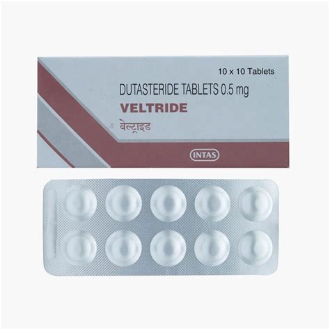 Veltride Dutasteride Tablets At Rs 208stripe Avodart Tablets In