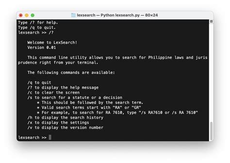 I Created A Command Line Tool That Lets You Search And Export Philippine Laws And Jurisprudence