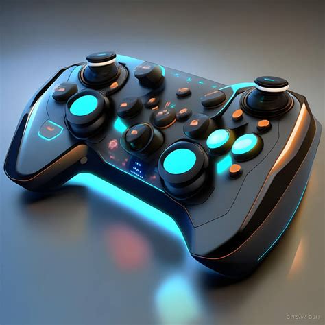 Futuristic Gamepad By Pickgameru On Deviantart