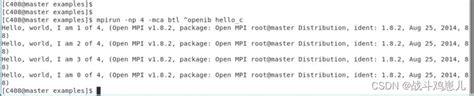 Openmpi多节点运行报错set Mca Parameter “ortebasehelpaggregate“ To 0 To See All Helperror Messages