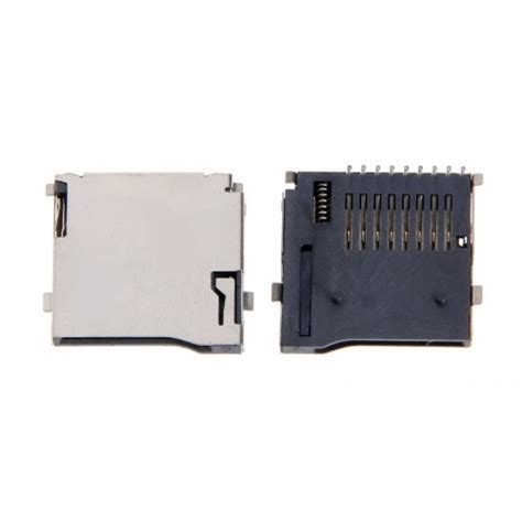 Micro SD Card Connector Push Push Type Pin Surface Mount