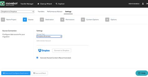 Migrating Between Dropbox Accounts Movebot Data Agility And Insights