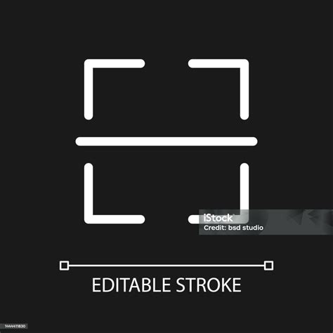 이미지 번역 픽셀 완벽한 흰색 선형 Ui 아이콘 어두운 테마 개념에 대한 스톡 벡터 아트 및 기타 이미지 개념 검은색 그래픽 사용자 인터페이스 Istock