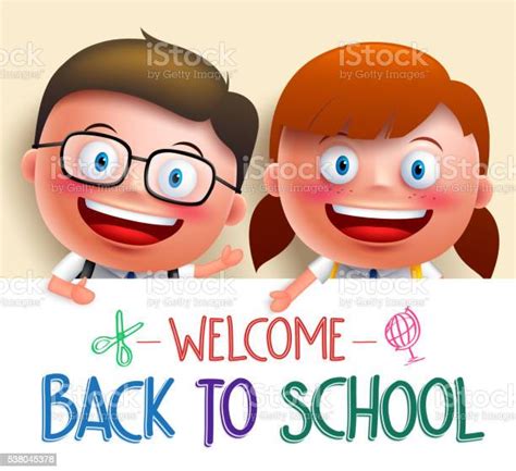 남자아이 및 여자아이 학생 벡터 문자 안전띠를 균일한 쥠 의사협회 낮에 대한 스톡 벡터 아트 및 기타 이미지 낮 아이 3차원 형태 Istock