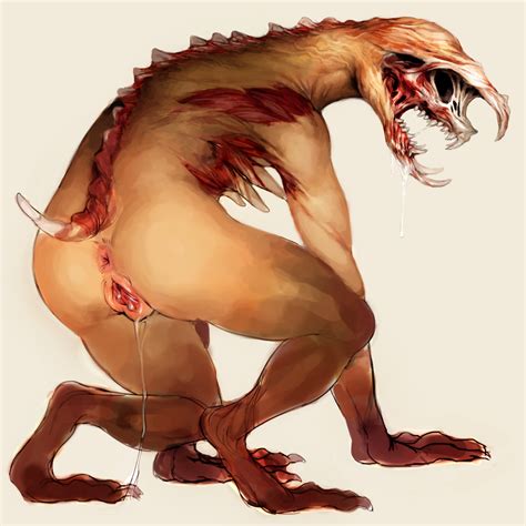 Rule 34 2018 Alien All Fours Anus Ass Blood Body Horror Bone Claws