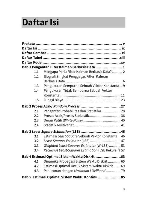 Filter Kalman Berbasis Data Data Driven Kalman Filter Itb Press