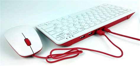 Official Raspberry Pi Mouse Redwhite