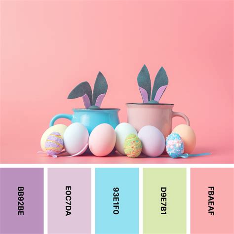 31 Easter Color Palettes For Joyful Designs Color Meanings