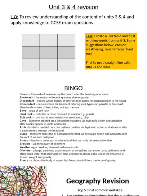 Unit 3 4 Revision Pdf