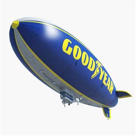 Blimp 3d Models For Download Turbosquid