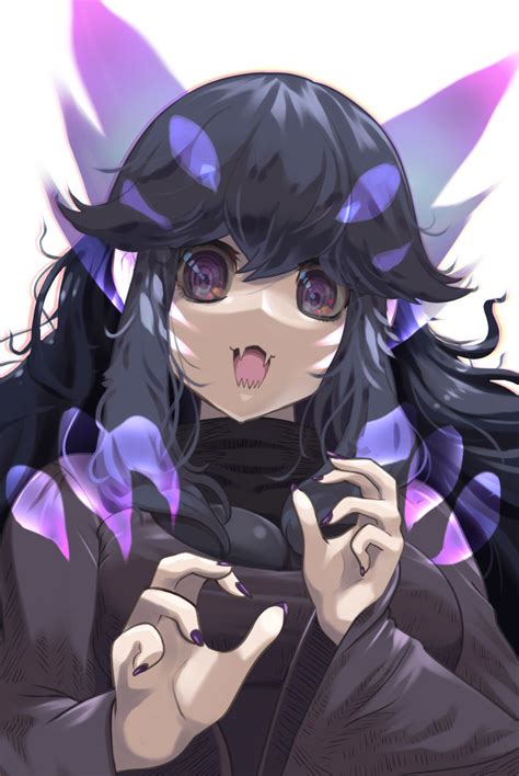 Hex Maniac And Haunter Pokemon And More Drawn By Yoruniyoruyoshi Danbooru