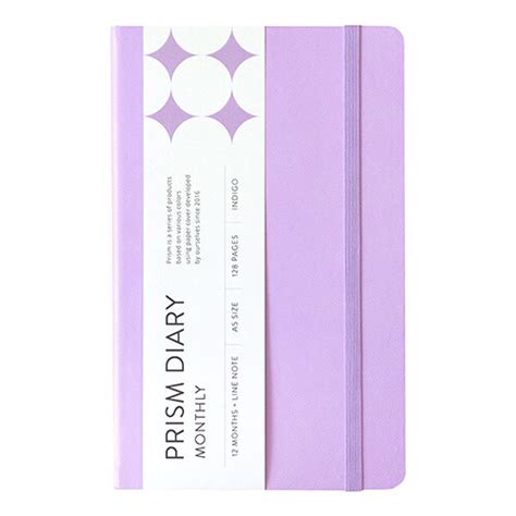 [라벤더] 프리즘 먼슬리 A5 다이어리 프리즘 먼슬리 A5 다이어리 인디고 주 편집부 알라딘