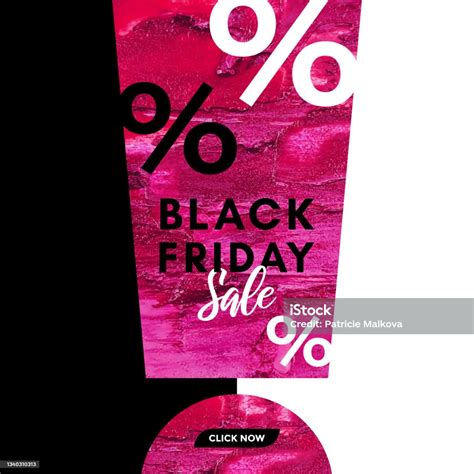 사실적인 핑크 립스틱 얼룩 얼룩 화장품 메이크업 구성 메이크업 디자인 립 글로스 브러쉬 스트로크 미용 질감 배경 메이크업 세일 배너로 만든 느낌표가 있는 벡터 블랙