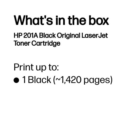 Buy Hp 201a Black Original Laserjet Toner Cartridge Shop Online At Tech