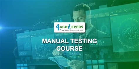 Best Manual Testing Course With Certificate 4achievers