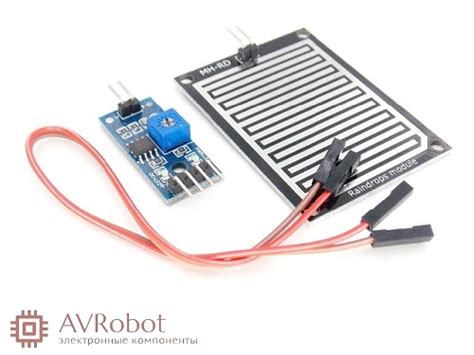 Модуль обнаружения влажности почвы датчик затопления аналоговый и цифровой выходы купить цена