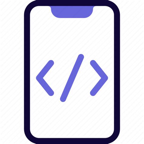 Smartphone Coding Mobile Development Icon Download On Iconfinder