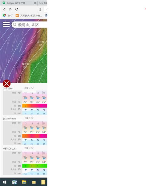 label chart mismatch windy community