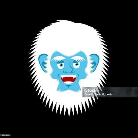 설 인 명랑 이모티콘입니다 빅 풋 행복 한 얼굴입니다 히말라야 설 인 메리 아바타입니다 벡터 일러스트 레이 션 Bigfoot에 대한 스톡 벡터 아트 및 기타 이미지 Istock