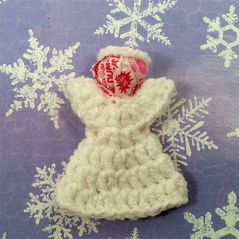 Lollipop Angels Pattern By Cherie Ballog Crochet Sucker Covers