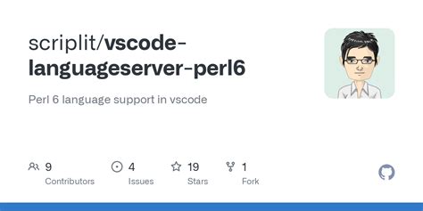 Github Scriplitvscode Languageserver Perl6 Perl 6 Language Support