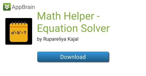 Math Helper Equation Solver For Iphone Free App Download