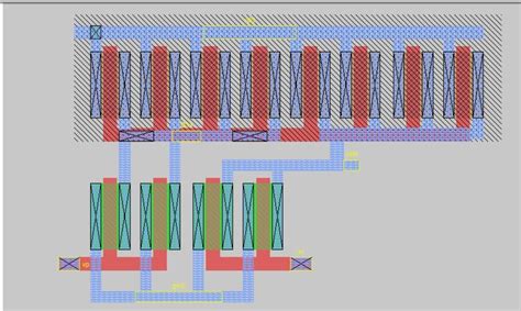 Lay Out Of Common Source Amplifier Download Scientific Diagram
