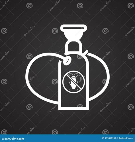 Debugging Icon On Black Background For Graphic And Web Design Modern