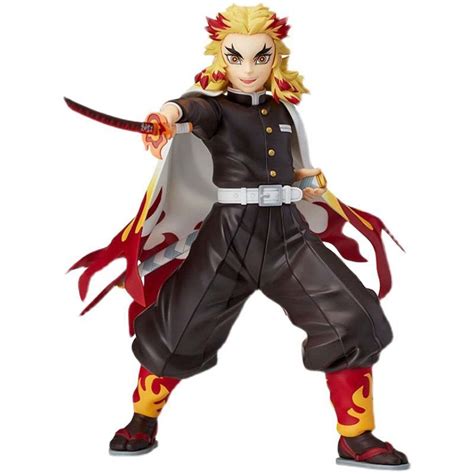 Rengoku Kyoujurou Figure From Demon Slayer Series Demon Slaying Corps