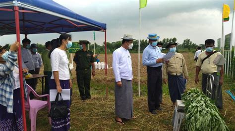 ဧရာဝတီတိုင်းဒေသကြီး ဝန်ကြီးချုပ် ဦးတင်မောင်ဝင်း ဆူးကဏန်းကျေးရွာ၌ ၂၀၂၃