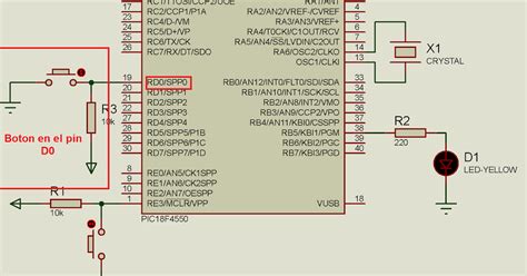 electrónica básica práctica 2 encender y apagar un led con un botón