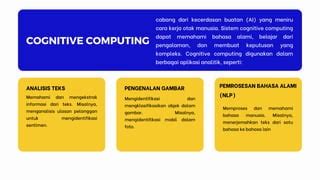 Applying Cognitive Computing Pertemuan 8 Pdf