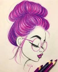 Purple Drawings At Explore Collection Of Purple