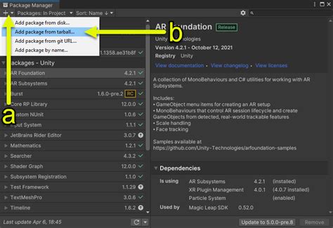 Application Simulator Plug In For Unity Editor Magicleap Developer Documentation