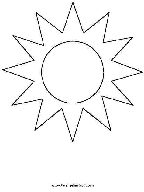 Sol Para Imprimir Imagui