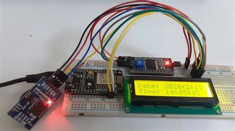 ESP8266 And DS3231 Based Real Time Clock RTC Real Time Clock Real Time Clock