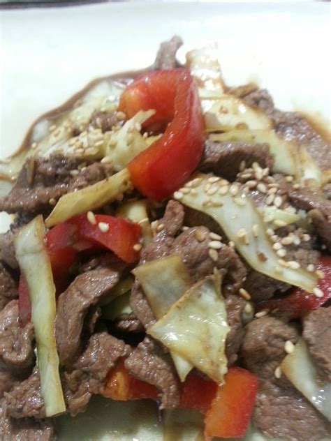 소고기와 스크램블에그