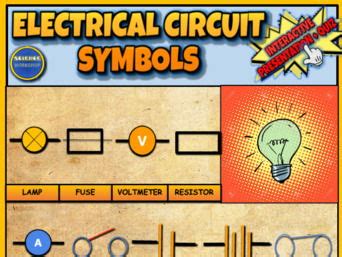 Electrical Circuit Symbols Electricity Powerpoint Th Th Printable Worksheet Teaching