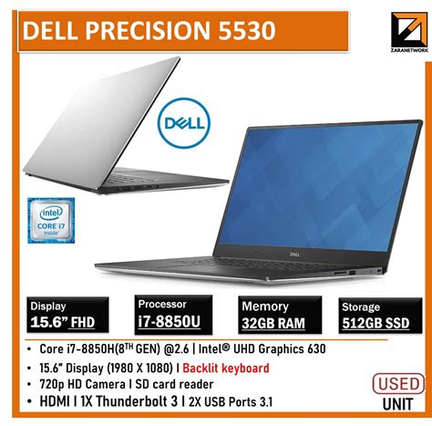 Dell Precision I Th Gen Gb Ram Gb Ssd Computers Tech Office Business