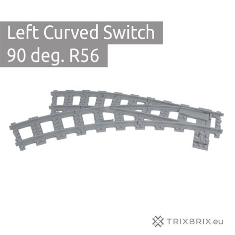 Left Switch Curved Deg R